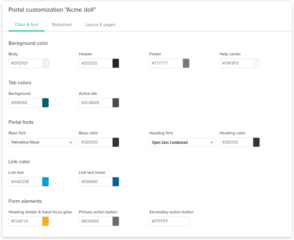 Support multiple products from one helpdesk