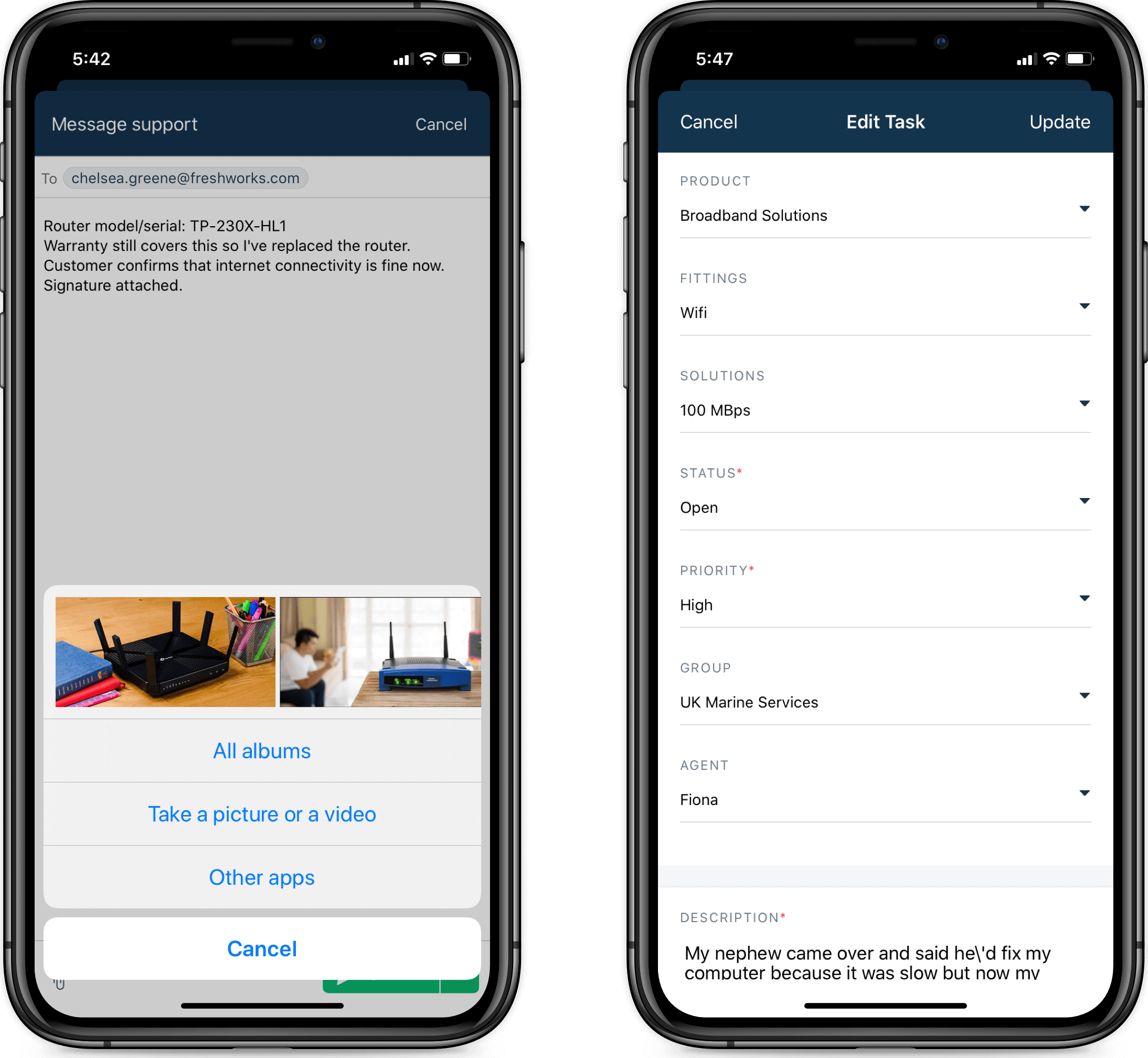 Get freshdesk for ios and android, Integrate Freshdesk with Freshchat ...